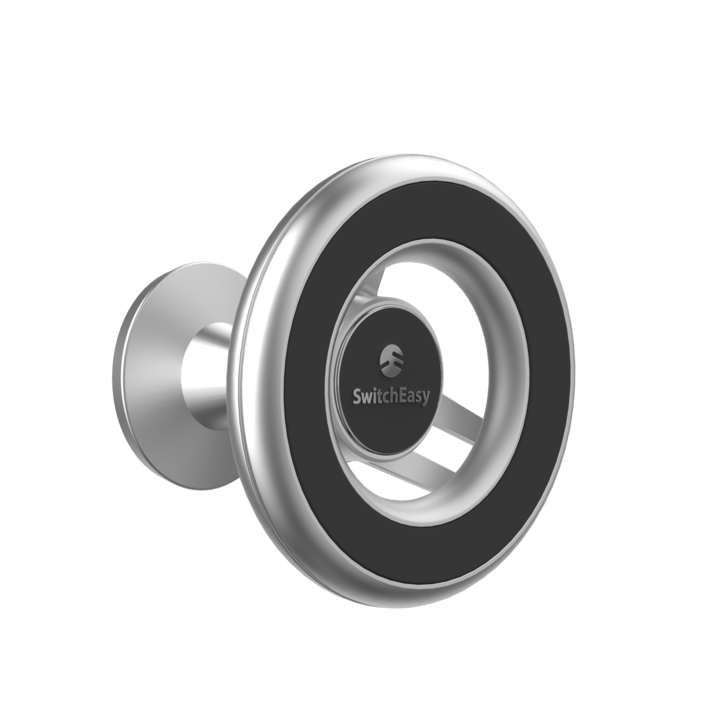 MagMount Magnetic Car Mount | 3M Adhesive Type | Silver - The Trend Trading